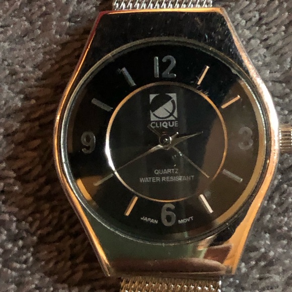 Clique | Accessories | Clique Men Wrist Watch Silver N Black Japan ...